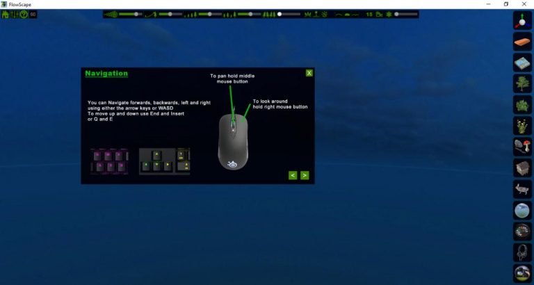 FlowScape: Controls Guide - SteamAH