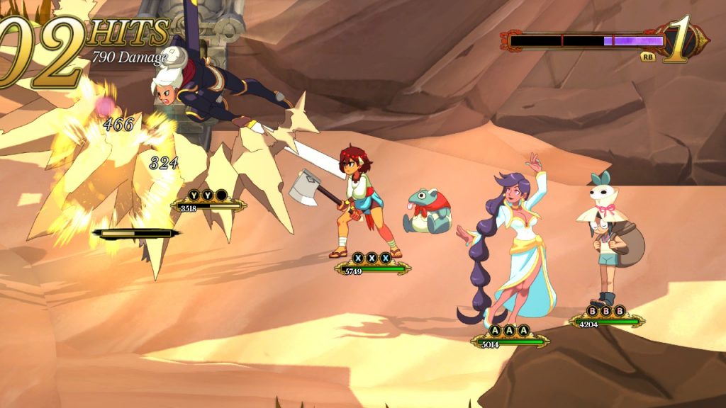 Indivisible: Character Combat Guide - SteamAH
