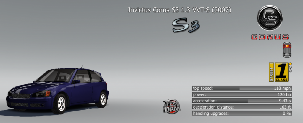 Project Torque: Full Car Lists - SteamAH