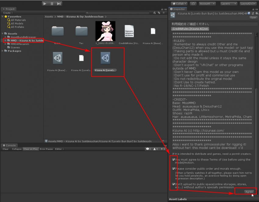 DesktopMMD: How to import MMD Model - SteamAH