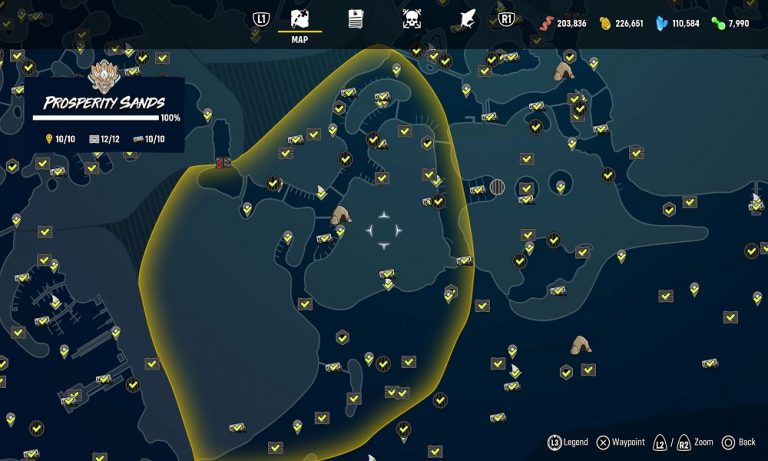 Maneater Collectibles Map All Collectibles Locations - SteamAH