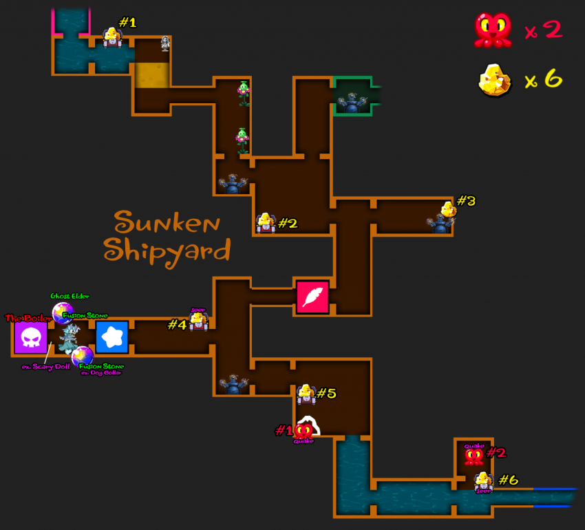 Shantae And The Seven Sirens All Maps Guide (High Resolution) - SteamAH