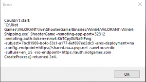 Valorant How to Fix Cannot Be Launched Problem - SteamAH