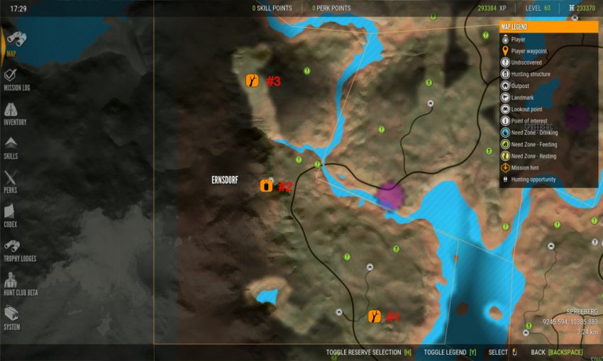 theHunter: Call of the Wild All Hirschfelden Artifacts and Sheds ...