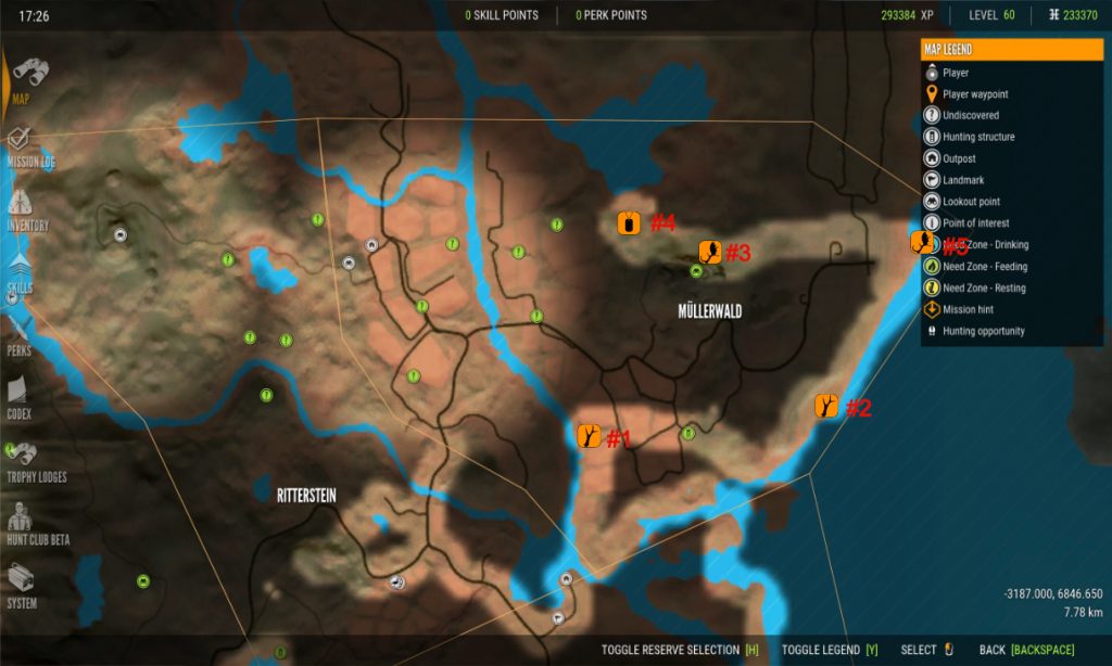 theHunter: Call of the Wild All Hirschfelden Artifacts and Sheds ...