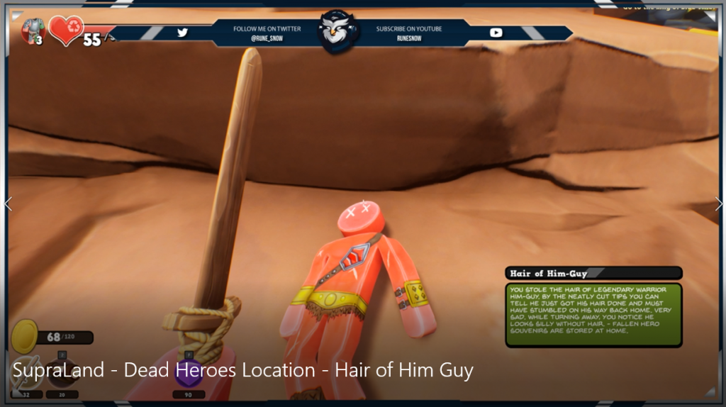 Supraland Locations of All the Dead Heroes - SteamAH