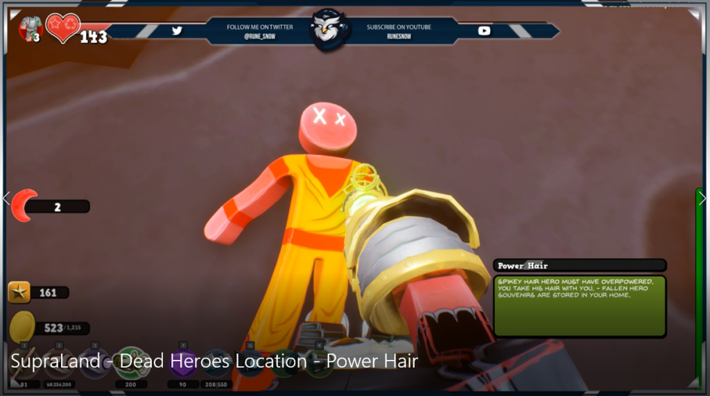 Supraland Locations of All the Dead Heroes - SteamAH