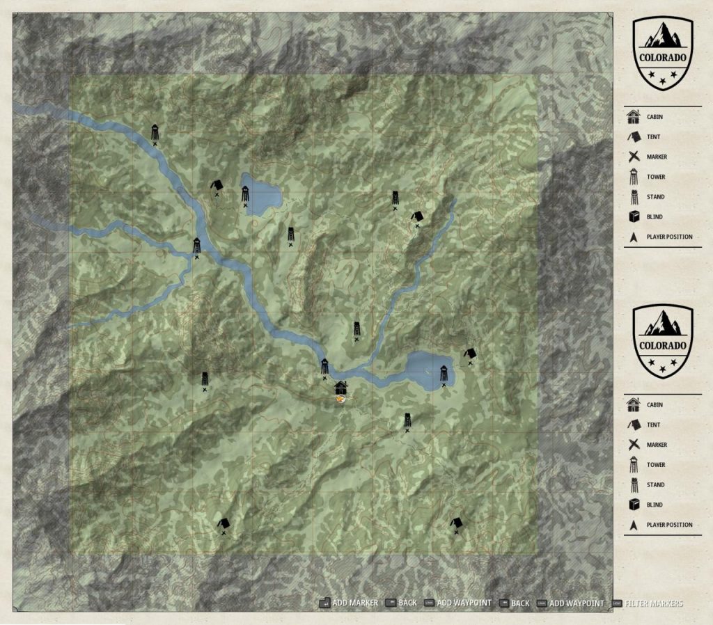 Hunting Simulator 2 Points of Interest Guide (Colorado, Texas, Europe ...