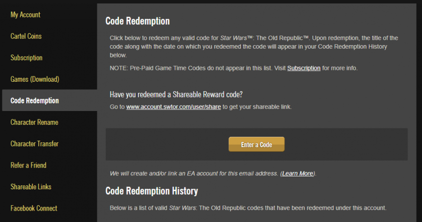 STAR WARS: The Old Republic Giveaway Codes 2020 - SteamAH