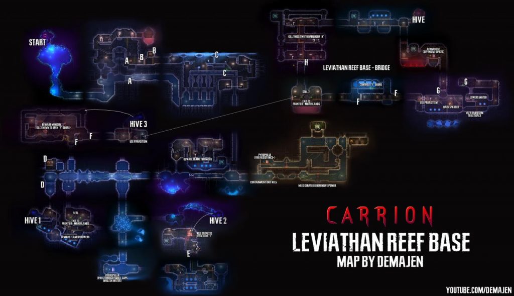 Carrion Maps of All Areas (High Resolution) - SteamAH