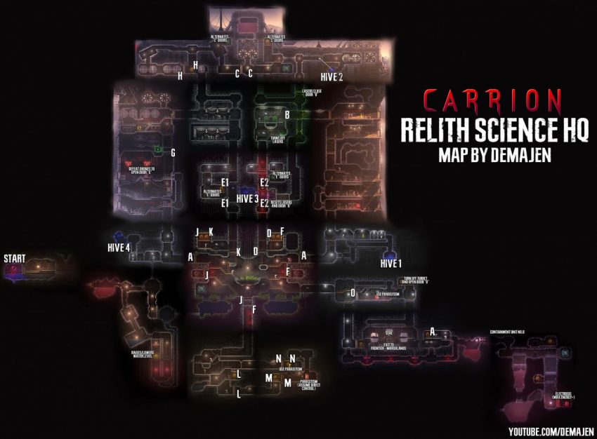 Carrion Maps of All Areas (High Resolution) - SteamAH