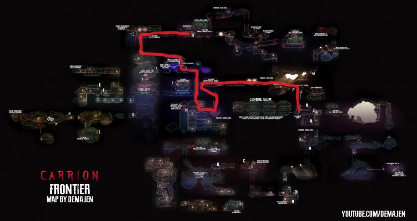 CARRION Block Shortcut (Locked Door) Relith Science HQ - SteamAH