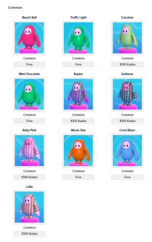 Fall Guys All Skins and How to Get Them (August 2020) - SteamAH