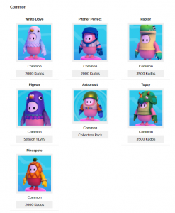 Fall Guys All Skins and How to Get Them (August 2020) - SteamAH