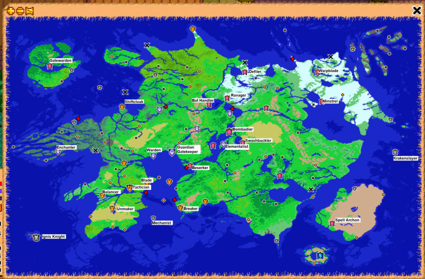 Horizon's Gate Full Map with Trainer and Dojo Locations - SteamAH