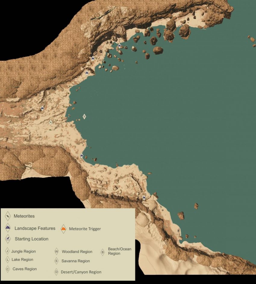 Ancestors: The Humankind Odyssey World Map and Basic Crafting Guide ...