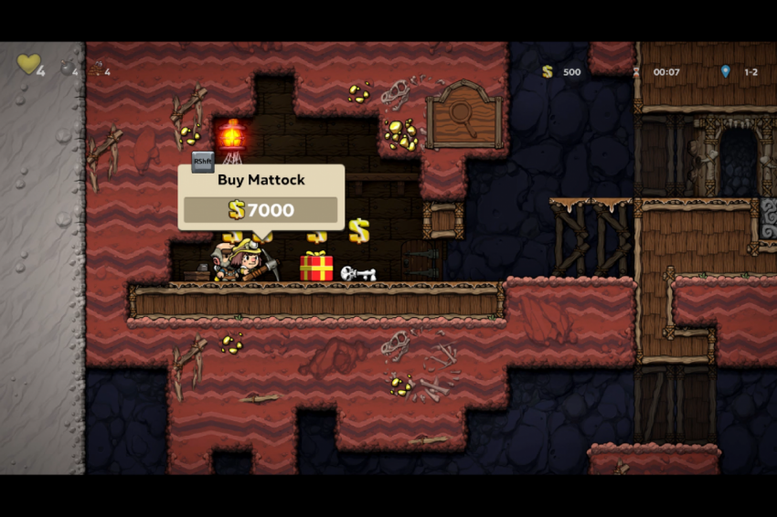 Spelunky 2 How to Rob Shopkeeper Easily - SteamAH