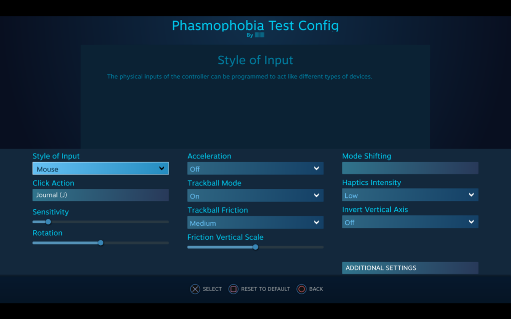Phasmophobia PS4/XB Controller Setup - SteamAH