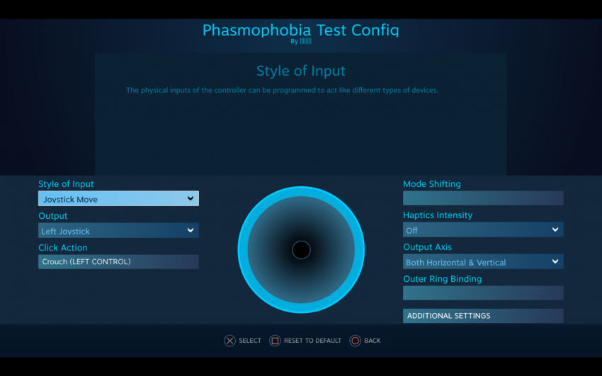 Phasmophobia PS4/XB Controller Setup - SteamAH