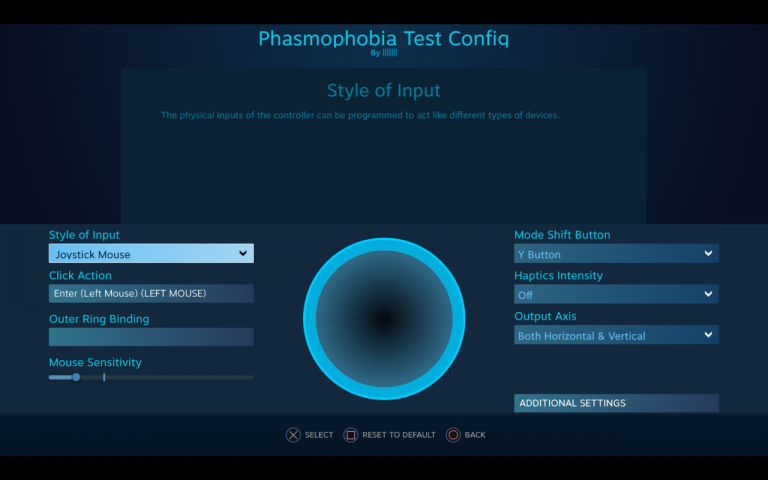 Phasmophobia PS4/XB Controller Setup - SteamAH