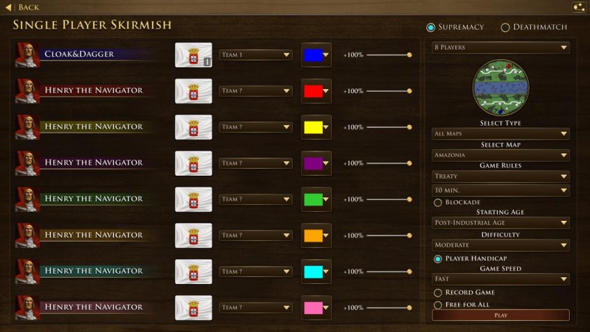 Age of Empires III: Definitive Edition How to Start with Revolution ...