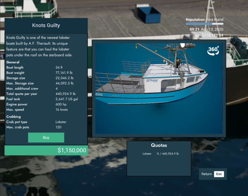 Fishing: North Atlantic Ship Guide (Specs, Purchase Locations Riggings ...