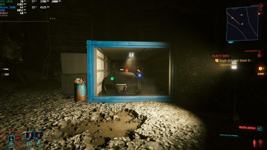 Cyberpunk 2077 Free Rayfield Caliburn Hypercar Location - SteamAH