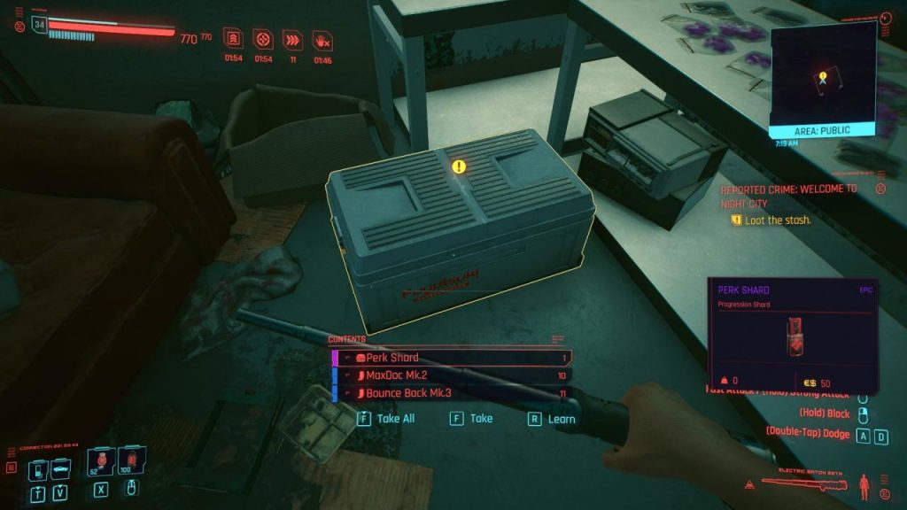 Cyberpunk 2077 Perk Shard Locations Guide - SteamAH