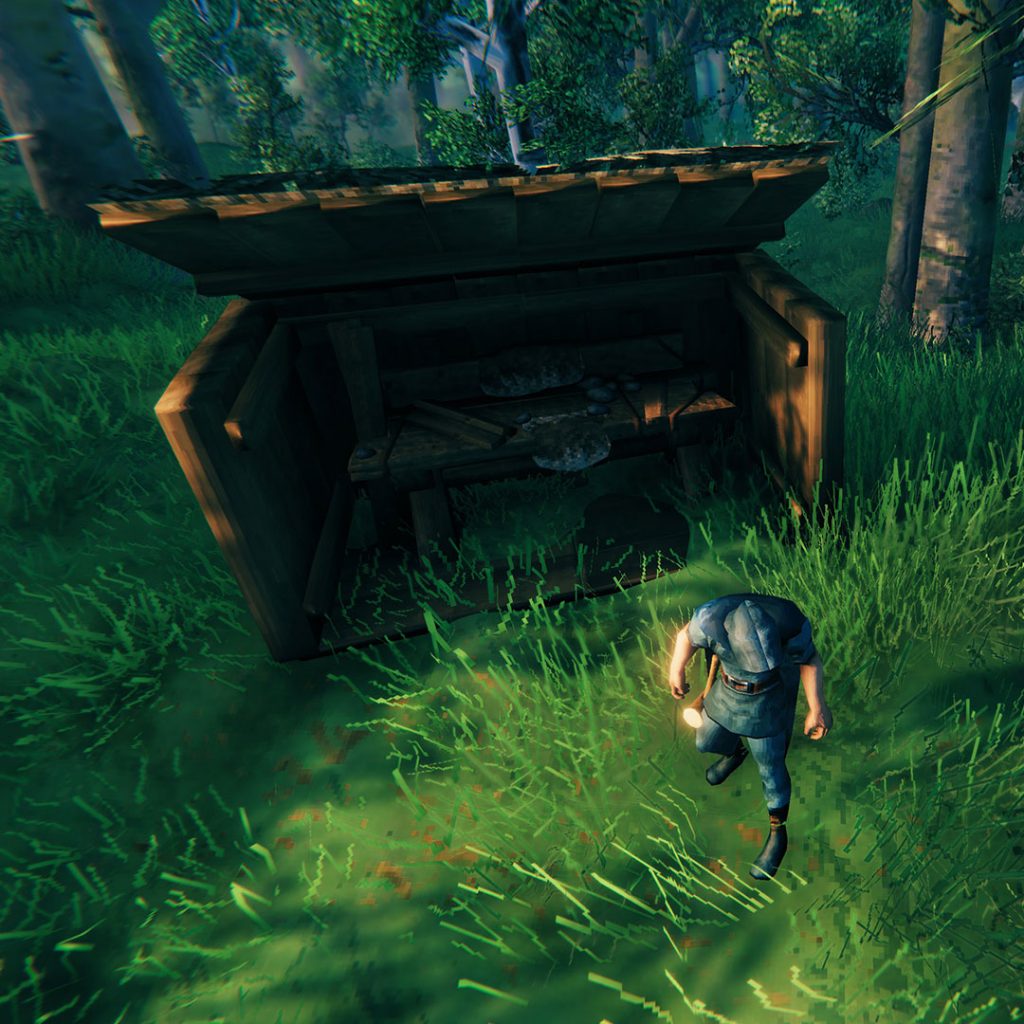 Valheim Starter Home with a Fire Pit that Doesn't Suffocate You - SteamAH