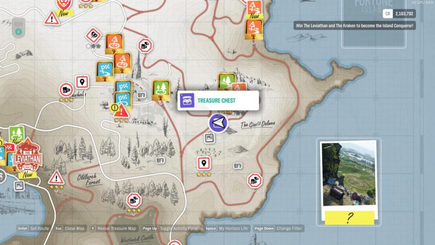 Forza Horizon 4 Fortune Island All Riddles and Treasure Chest Locations ...