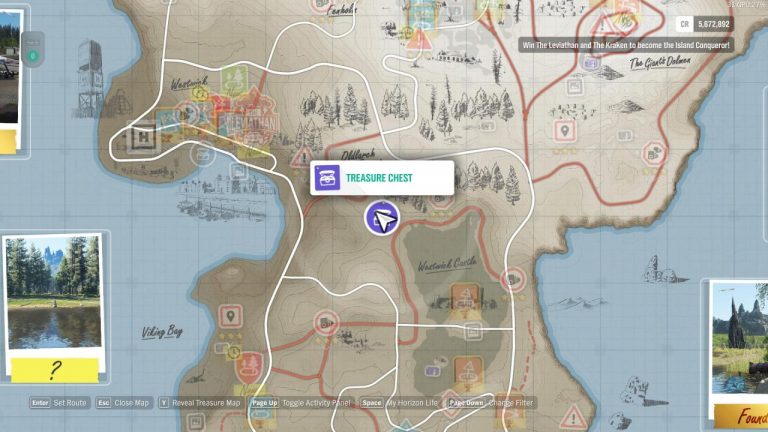 Forza Horizon 4 Fortune Island All Riddles and Treasure Chest Locations ...