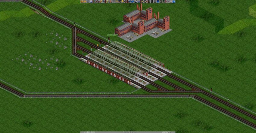 OpenTTD Simple Train Station Configurations - SteamAH
