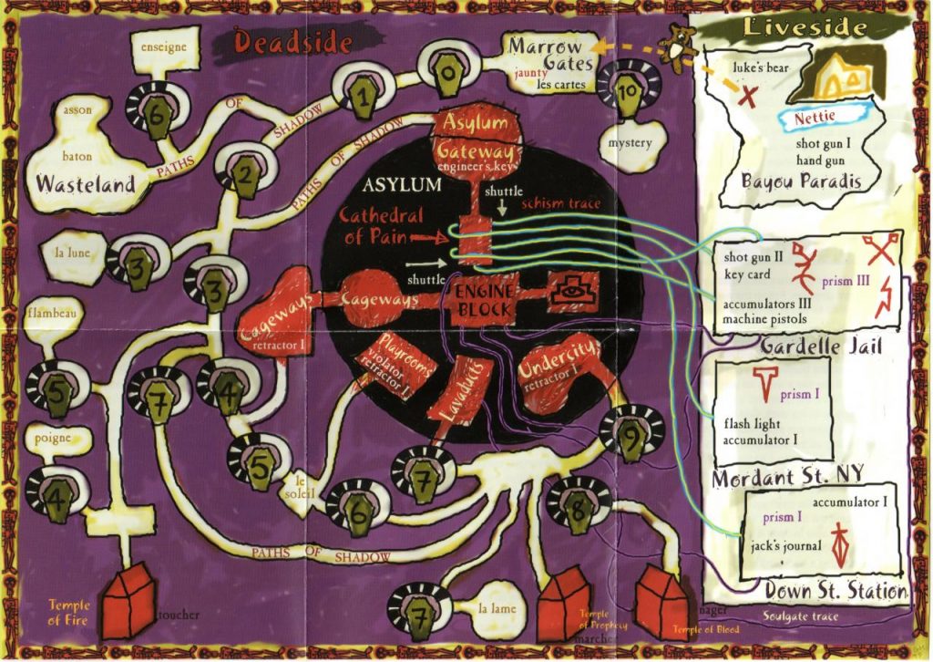 Shadow Man Remastered Complete World Map - SteamAH