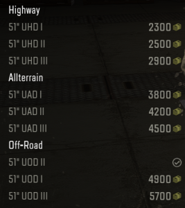 SnowRunner Detailed Tire Differences Guide - SteamAH