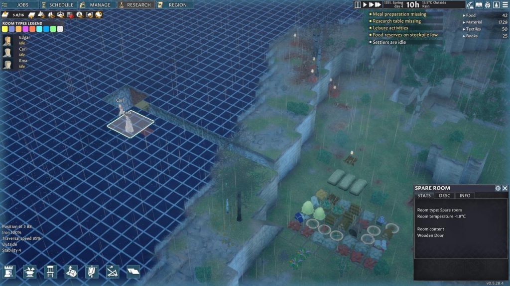 Going Medieval Cold Room Temperature Guide - SteamAH