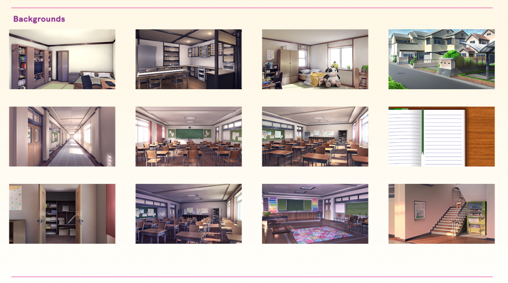 Doki Doki Literature Club Plus! Unlocking All Images (Wallpapers, CGs ...