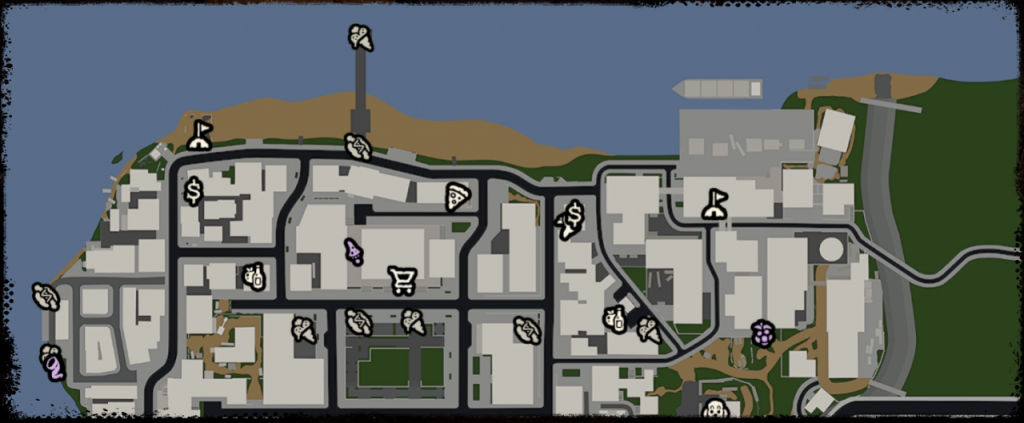 Bum Simulator Complete Base Locations Map - SteamAH