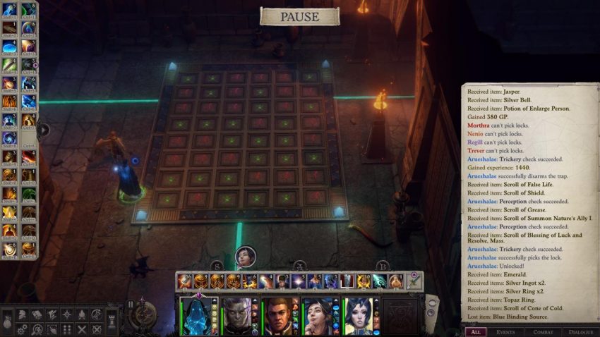 Pathfinder: Wrath of the Righteous Enigma Puzzle Solution - SteamAH