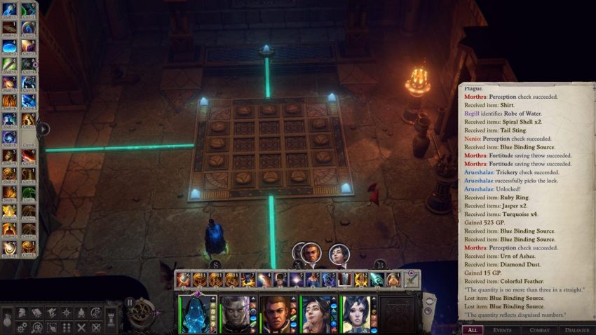 Pathfinder: Wrath of the Righteous Enigma Puzzle Solution - SteamAH