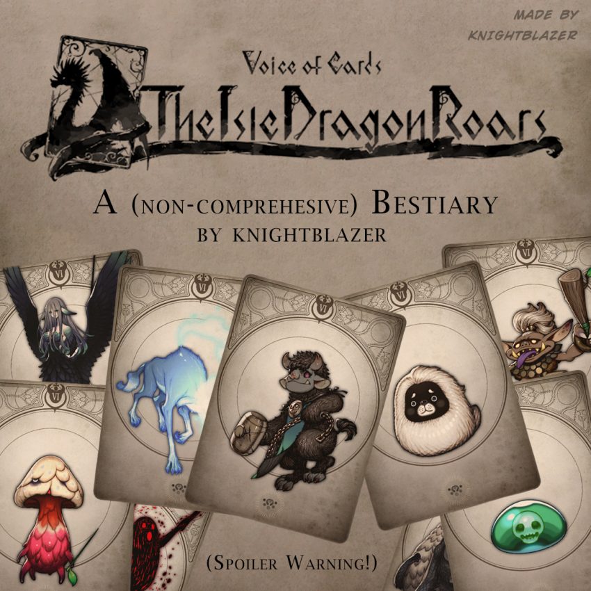 Voice of Cards: The Isle Dragon Roars Bestiary for Completionists Guide ...