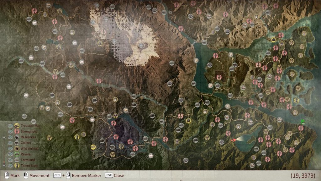 Myth of Empires Map With All Locations Revealed - SteamAH