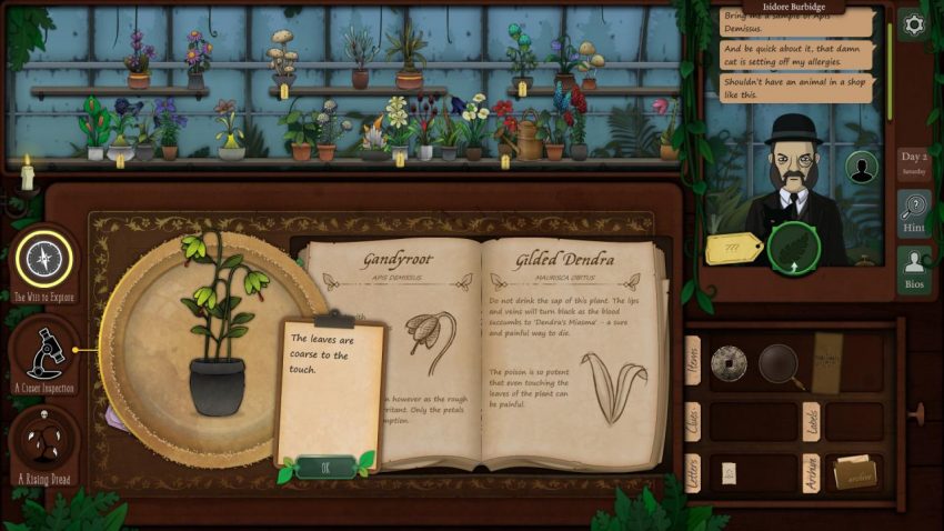 Strange Horticulture Complete Walkthrough Guide (Day by Day) - SteamAH