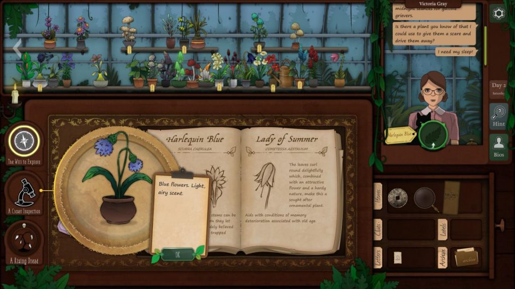 Strange Horticulture Complete Walkthrough Guide (Day by Day) - SteamAH