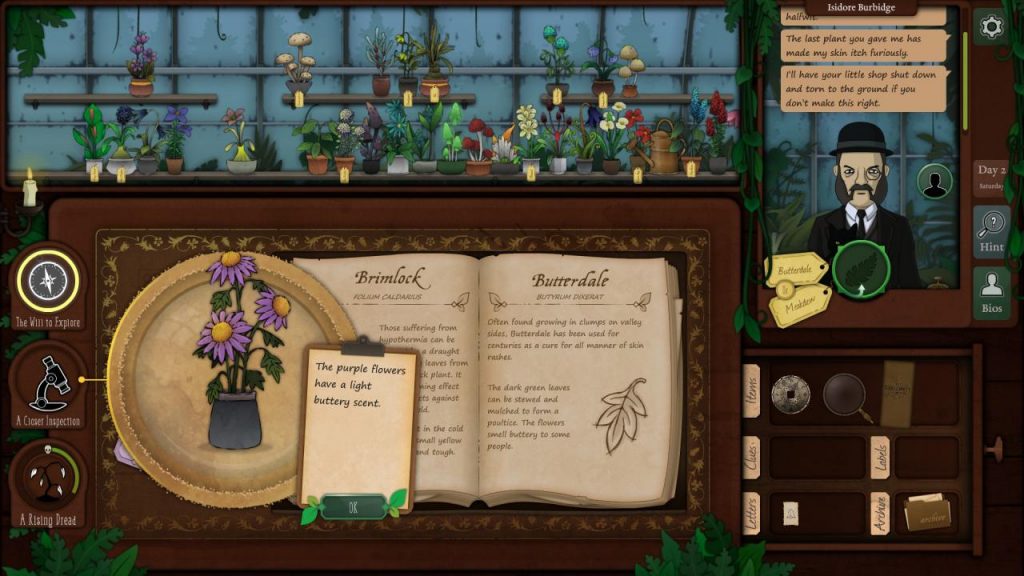 Strange Horticulture Complete Walkthrough Guide (Day by Day) - SteamAH