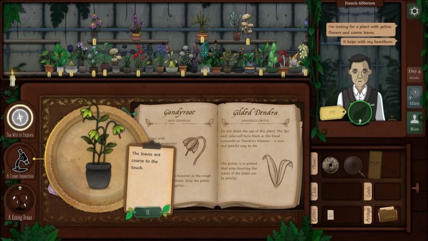 Strange Horticulture Complete Walkthrough Guide (Day by Day) - SteamAH