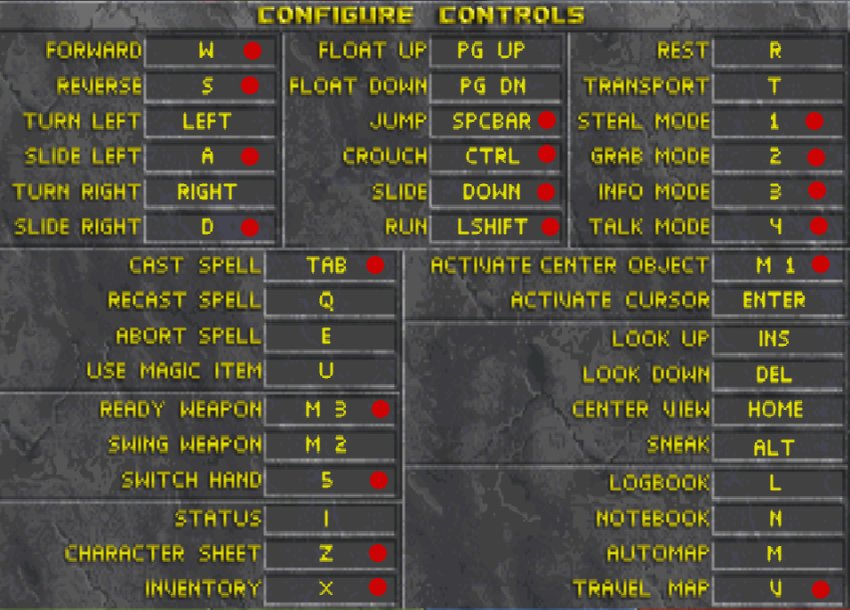 The Elder Scrolls II: Daggerfall Mouselook and WASD Control Setup Guide - SteamAH