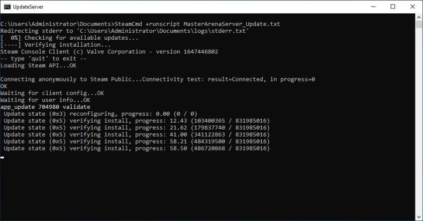 Master Arena Custom Dedicated Servers Guide - SteamAH