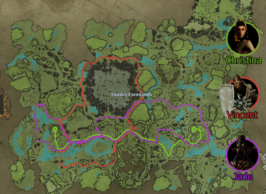 V Rising Bosses Patrol Wandering Routes Guide - SteamAH