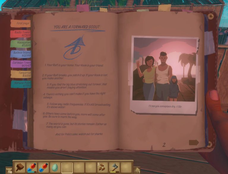 Raft Old Journal Pages Archive - SteamAH