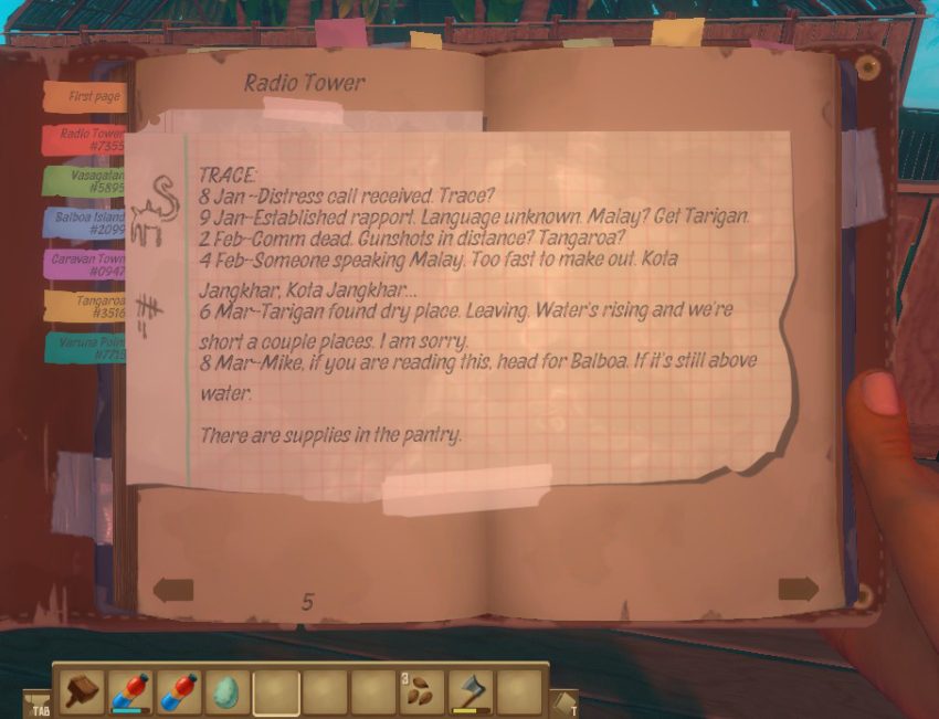 Raft Old Journal Pages Archive - SteamAH